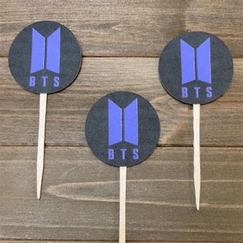 Bts Cupcakes Party Decorations Mercari