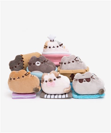 Pusheen Surprise Plush Blind Box Places Cats Sit Hey Chickadee