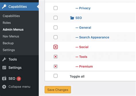 Control Access To Yoast Seo Admin Menus Publishpress