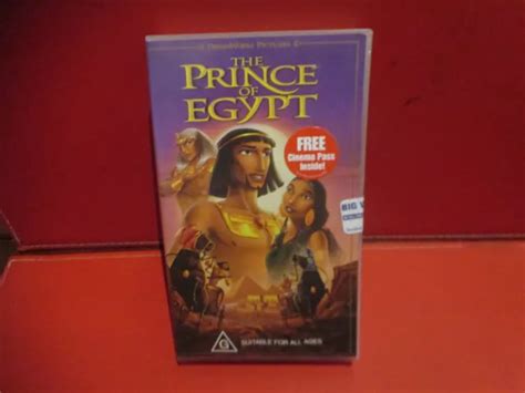 Prince Of Egypt Dreamworks Vhs Video Cassette Rare Collectable Eur 11