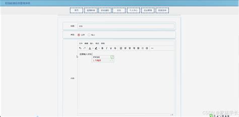java计算机毕业设计校园疫情信息管理系统（开题报告 源码 论文） csdn博客