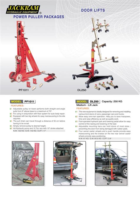 Power Puller Packages Tools Repair Tool Kits And Equipment Car
