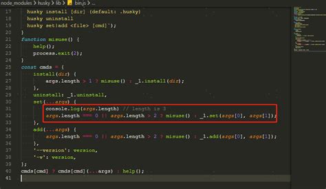 Getting Set Add Usage Displayed When Using Proper Command Line Issue Typicode Husky