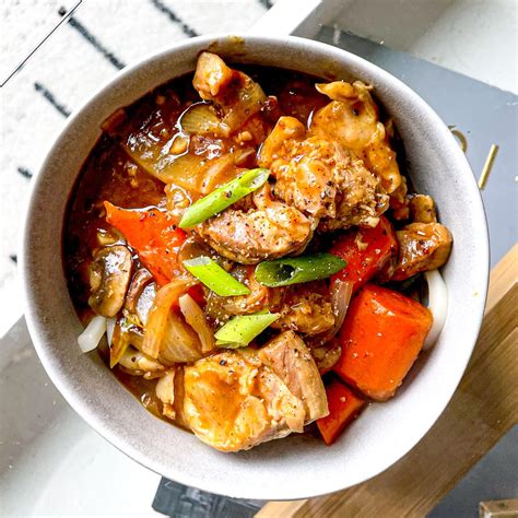 Easy Instant Pot Japanese Curry Chicken With Udon Fitsian Food Life