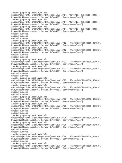 Api Invoke Log Pdf