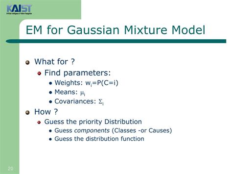 Ppt Em Algorithm And Mixture Of Gaussians Powerpoint Presentation
