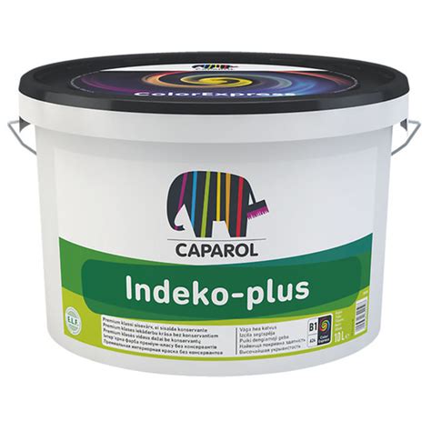 Купить глубоко-матовую краску для стен и потолков CAPAROL Indeko-Plus в ...