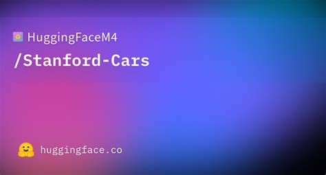 Huggingfacem4stanford Cars At Main