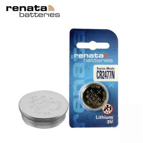 Renata Cr2477 3v Lithium Battery Button Type At Rs 349 Piece In Bengaluru Id 23757452430