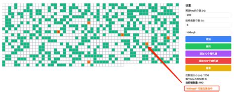 Bloom Filter Visualization