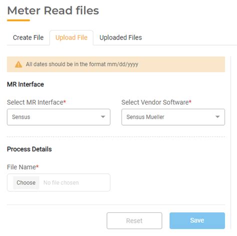 Collecting Meter Readings Meter Data Management Gworks Knowledge Base