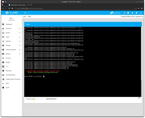 Home Assistant Core Truenas Core Community Plugin Community Guides