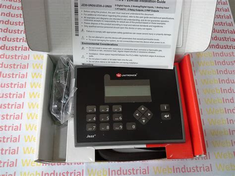 UNITRONICS JZ20 J UN20 Micro OPLC Jazz 9 D 2 D A 1TC PT I 5RO