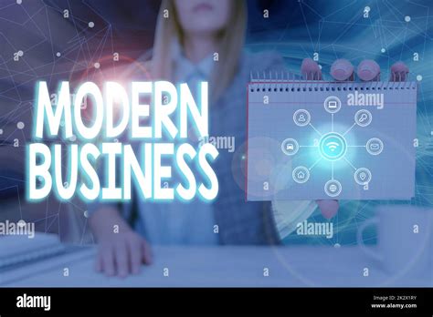 Text Sign Showing Modern Business Business Approach Introduction To The Philosophy Of Large