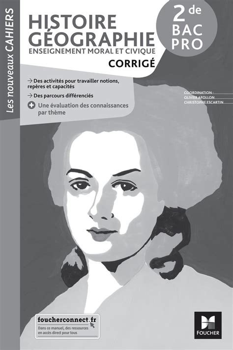 Les Nouveaux Cahiers Histoire Geographie Emc 2de Bac Pro éd