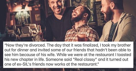 Mans Throws Brother A Happy Divorce Party Ex Sil Says Real Classy
