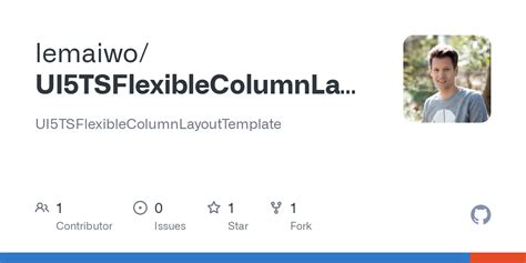Github Lemaiwo Ui Tsflexiblecolumnlayouttemplate