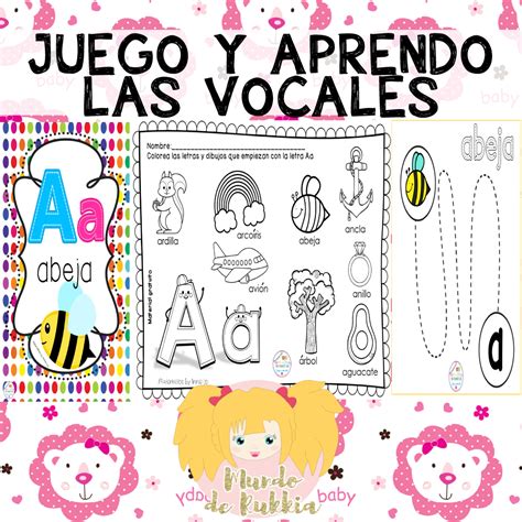 Cuadernillo Para Aprender Las Vocales Mundo De Rukkia Kulturaupice