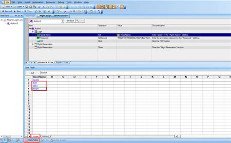 Qtp中datatable类型参数化步骤举例qtp怎么修改 Datatable 的内容 Csdn博客
