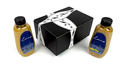 Lars Own Swedish Style Mustard 2 Flavor Variety One 12 Oz