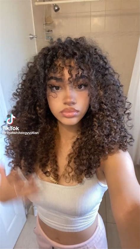 Natural Curly Hair Cuts Mixed Curly Hair Hairdos For Curly Hair Curly Hair With Bangs Curly
