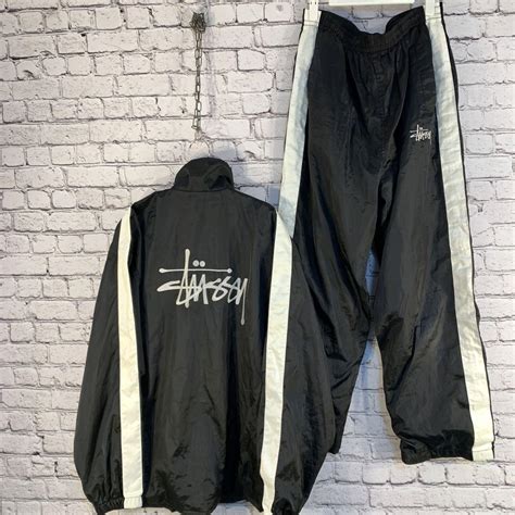 OLD stussy ステューシー ナイロンセットアップ 90s 激レア