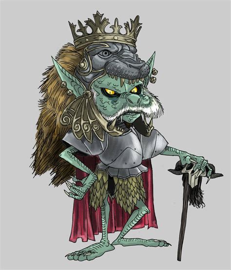 Goblin King Character Design By The Lone Rodent On Deviantart