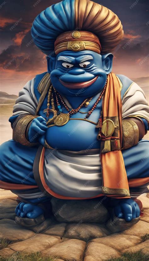 Premium Photo The Enigmatic Serenity Of Mr Popo In Dragon Ball