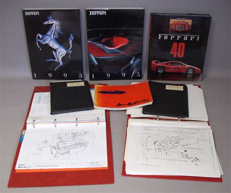 Bonhams Cars A Lot Of Ferrari Literature