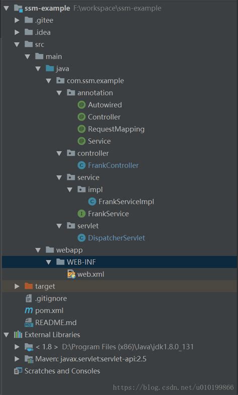 纯手写springmvc框架，常用注解实现springmvc过程 gitee springmvc 手写 诸葛 csdn博客