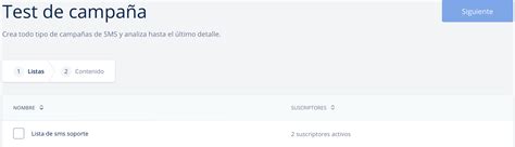 Crear Campañas De Sms Soporte De Acumbamail