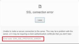 Cara Memperbaiki ERR SSL PROTOCOL ERROR Di Google Chrome Cara Memperbaiki