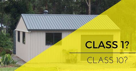 Class 1 Vs Class 10 Buildings Explained Liveable Vs Non Liveable Sheds
