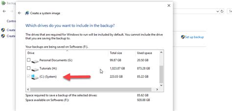 how to take a full backup of windows 10 on an external hard drive