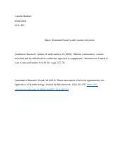 SCS 285 Module One Assignment Docx Camille Madode 03 06 2022 SCS 285