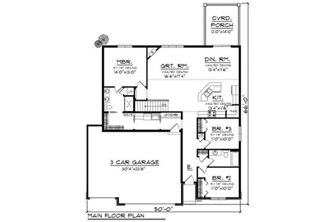 This Ranch Design Floor Plan Is 1660 Sq Ft And Has 3 Bedrooms And Has 2