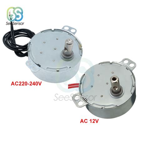 Ac 220V 240V Ac 12V 50 60Hz Synchrone Motor 5 6Rpm Grandado