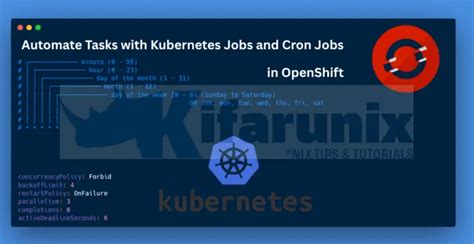 Automate Tasks In Openshift With Kubernetes Jobs And Cron Jobs A