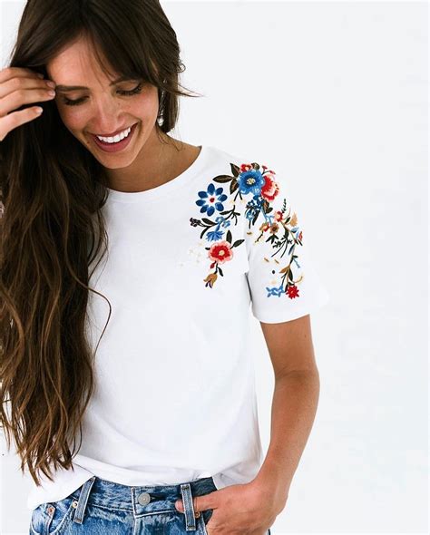 Cladandcloth 👌 Embroidery Jeans Embroidery On Clothes Embroidered