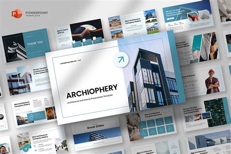 Archiophery Architecture And Interior Powerpoint Template Nulivo Market
