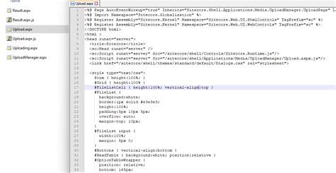 Customize Sitecore Batch Upload Dialog Box Taha Benhamida
