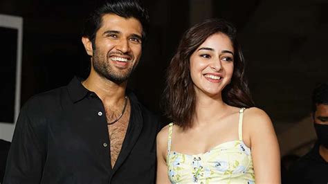 Ananya Panday And Vijay Deverakonda Papped At The Airport As They