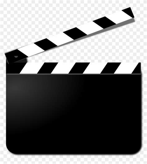 Movie Clapper Board Clip Art