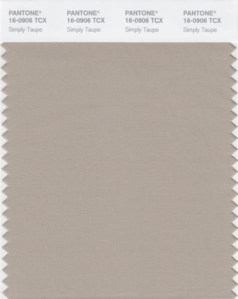 PANTONE Smart X Color Swatch Card Simply Taupe House Paint Amazon