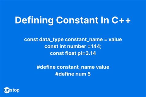 What Is Constant In C Literal Objects Functions Unstop