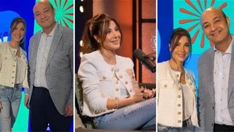 ملابس نانسي عجرم مع عمرو أديب تثير الجدل ما السبب؟