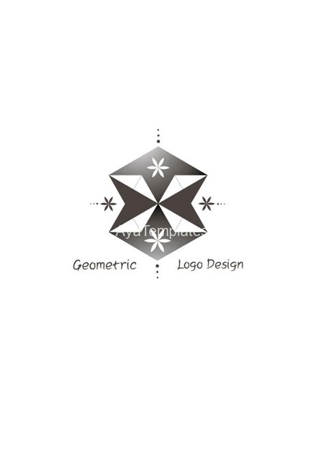 Geometric Logo Design Aya Templates