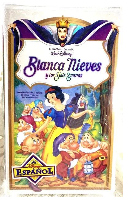 Blanca Nieves Y Los Siete Enanos Spanish Vhs Snow White And Seven Dwarfs