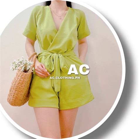 PLAIN SHERYL ROMPER BY AC CLOTHING PH Shopee Philippines