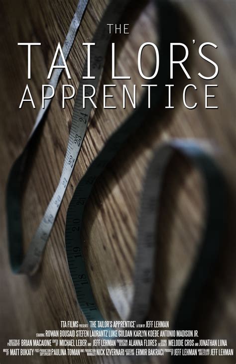 The Tailors Apprentice Extra Large Movie Poster Image Imp Awards